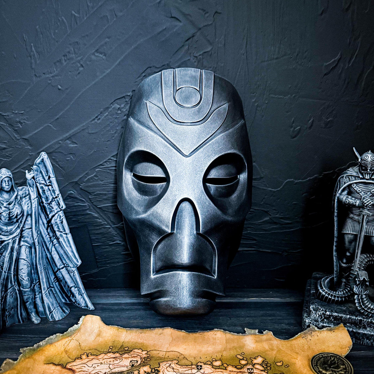 Skyrim Dragon Priest Mask Replica, Morokei Wearable Mask, Cosplay and ...